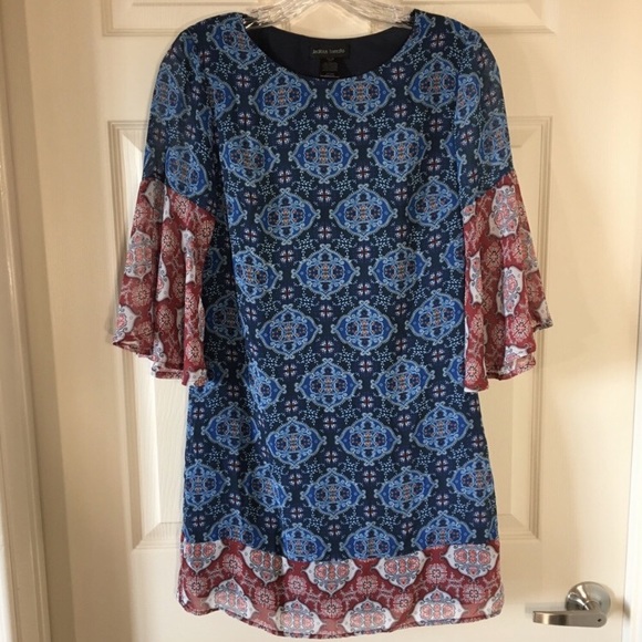 Jealous Tomato | Dresses | Jealous Tomato Bell Sleeve Boho Dress | Poshmark